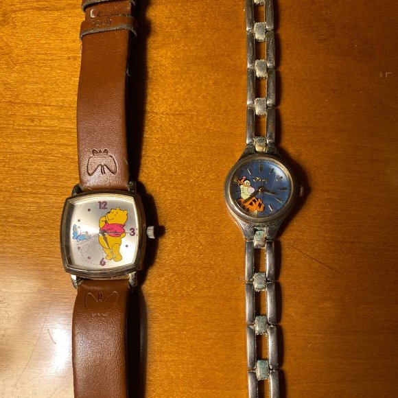 Disney | Jewelry | Two 2 Disney Watches Poo Special Edition And Tigger ...